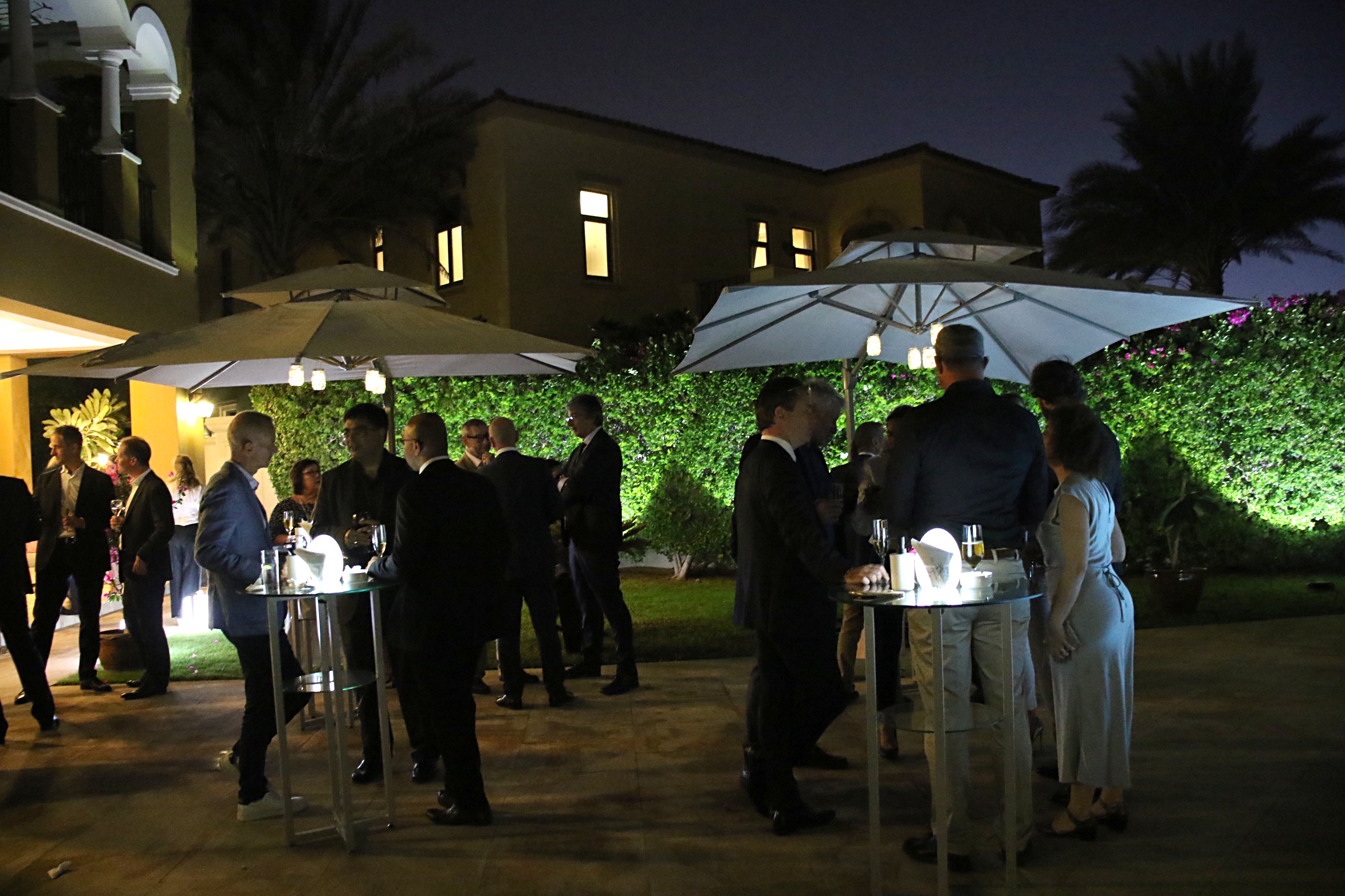 Back to Business Reception at the Residence of the Ambassador HE Robert ...